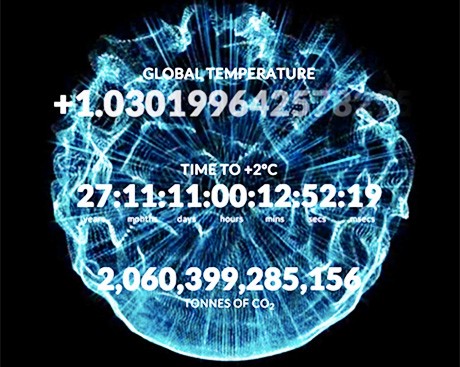 Climate Clock — a multimedia experience by activist/musician David ...
