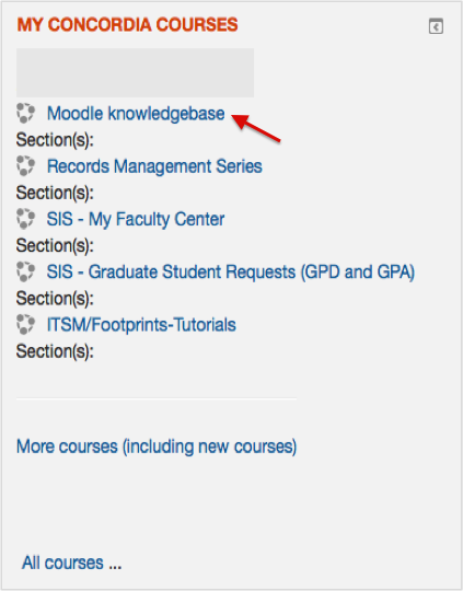 Moodle learning management system (LMS)
