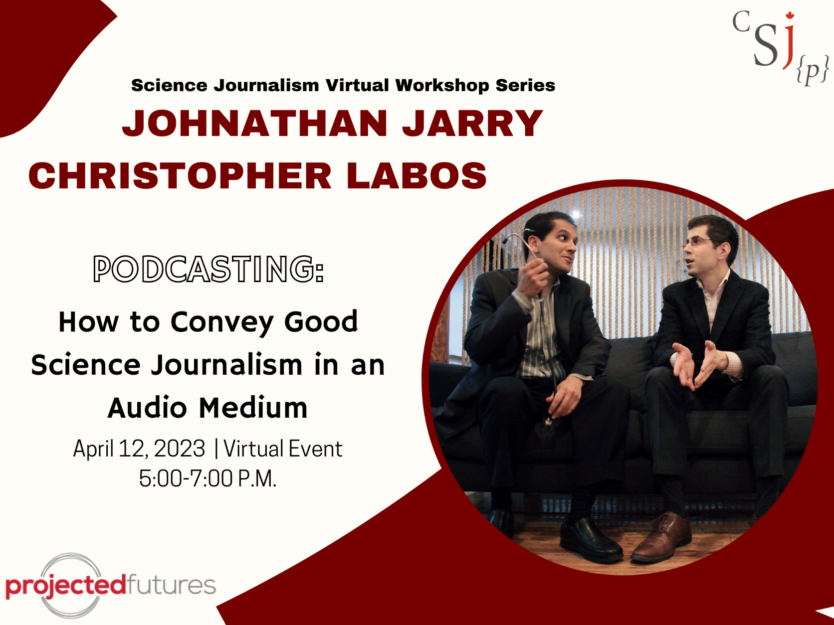 Science Journalism Workshop Series: Podcasting | Events - Concordia ...