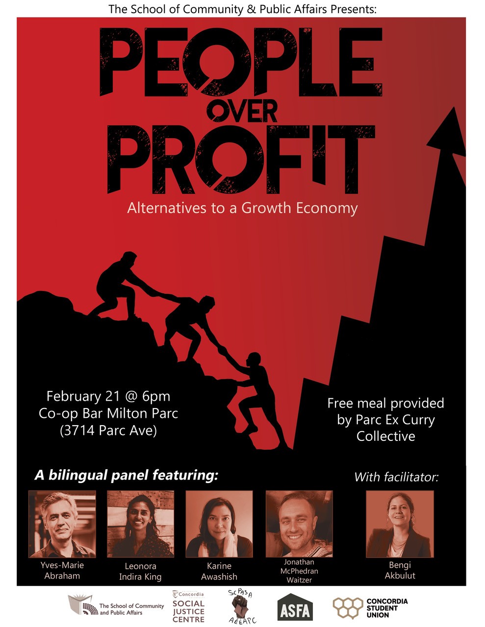 PEOPLE OVER PROFIT: Alternatives to a Growth Economy Panel | Events ...