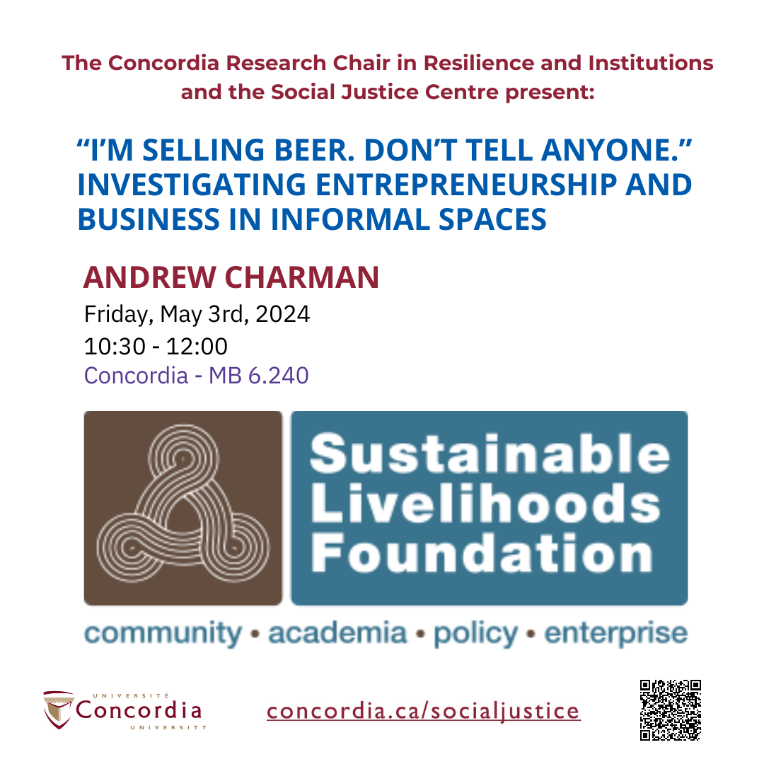 Andrew Charman - Investigating entrepreneurship and business in ...