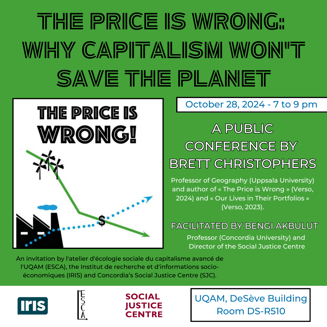 The Price is Wrong. Why Capitalism won't save planet by Brett ...
