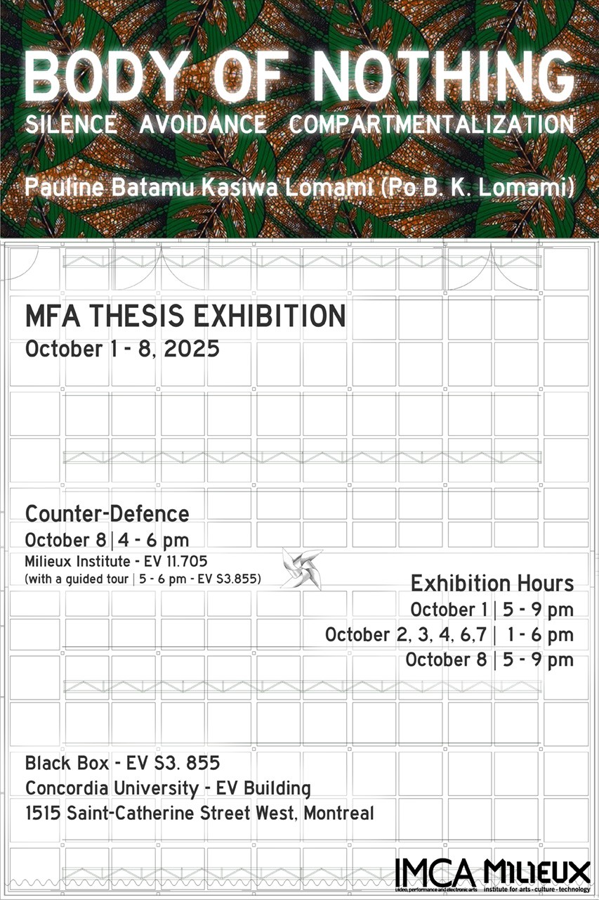 Body of Nothing: Silence, Avoidance, Compartmentalization | Events ...