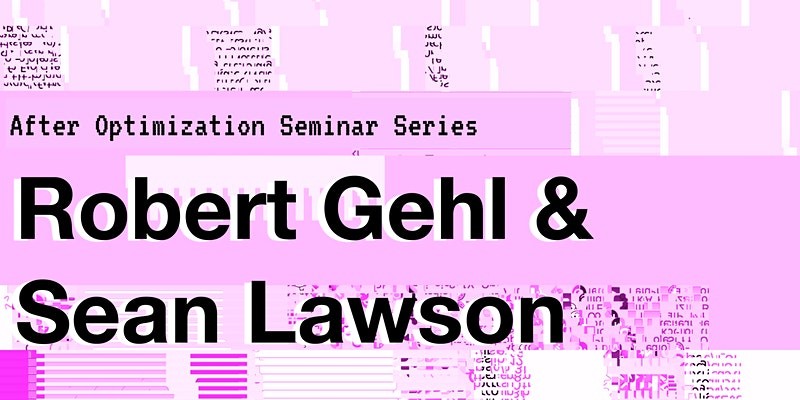 Robert Gehl & Sean Lawson: Social Engineering | Events - Concordia ...