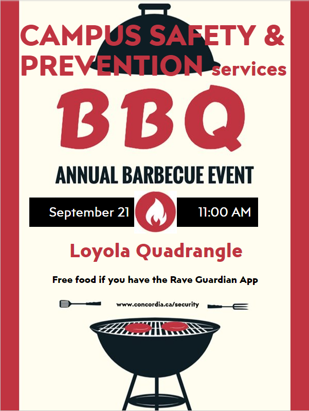 Campus Safety and Prevention Services - Safety Week Annual BBQ event ...