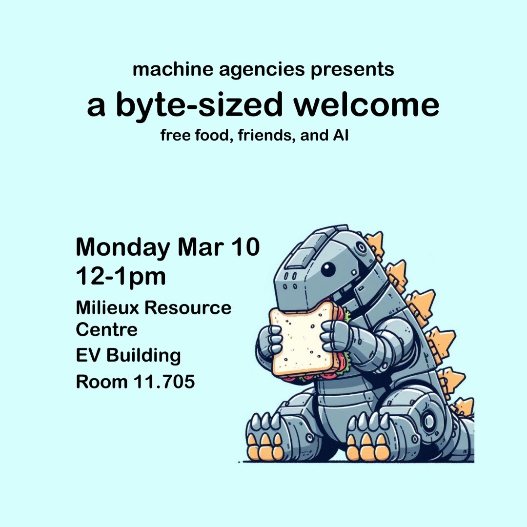Machine Agencies Info Session - Concordia University