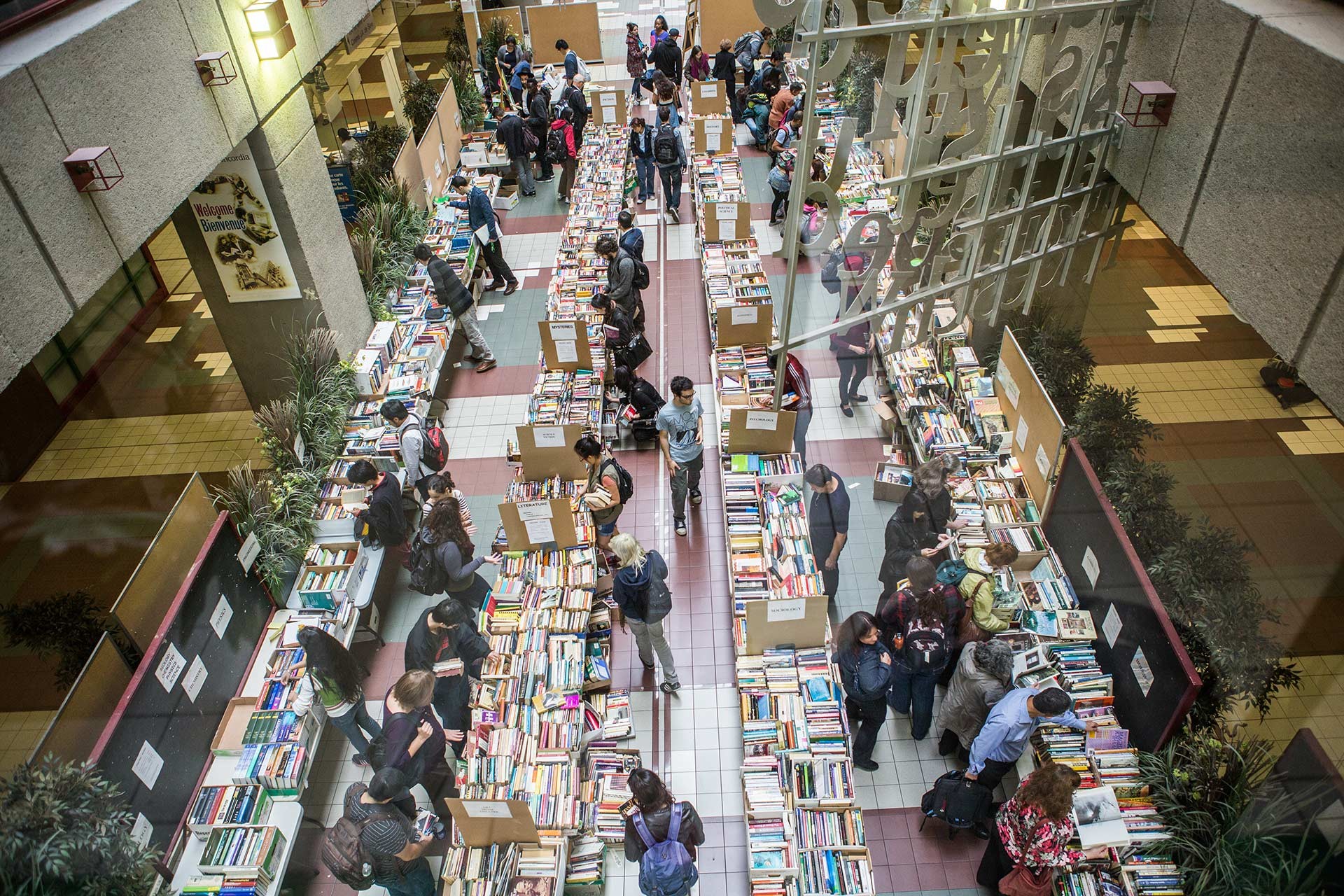 Concordia EPIC Used Book Fair - Day 1 | Events - Concordia University