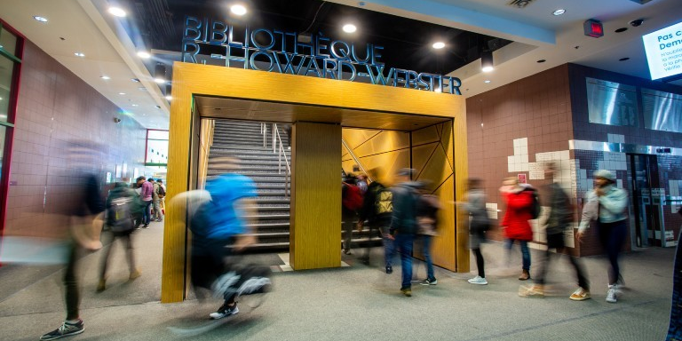 R. Howard Webster Library Tour | Events - Concordia University