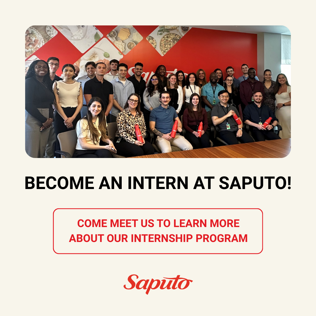 Saputo recruitment session (internships) | Events - Concordia University