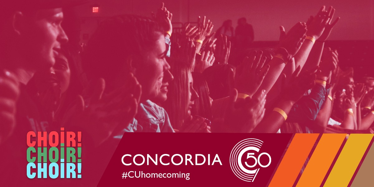 A Homecoming sing-along with Choir! Choir! Choir! | Events - Concordia ...