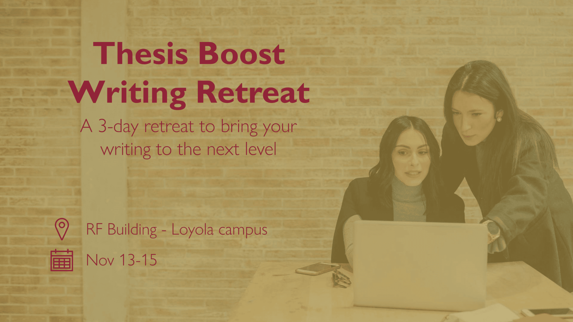 Planning your thesis submission | Events - Concordia University