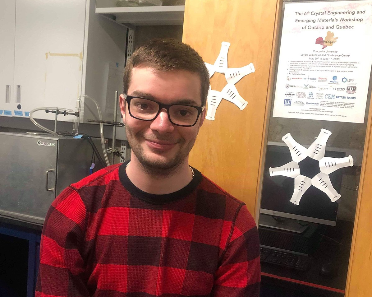 Joey wins poster award at CEMWOQ-6 - Concordia University