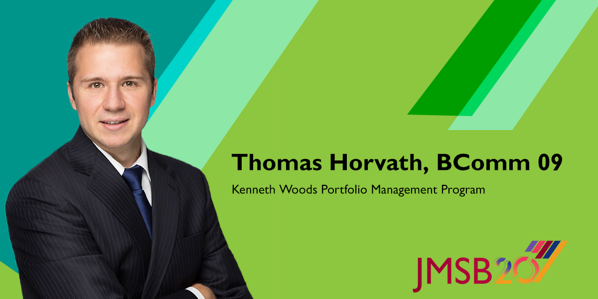 Destined to invest: meet Thomas Horvath, standout John Molson alum ...
