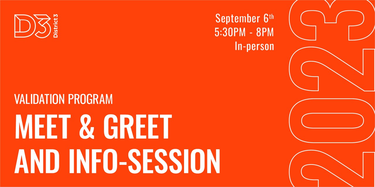 Meet & Greet - Validation Program Info Session - Concordia University