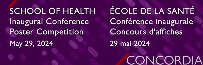Inaugural School of Health Conference 2024 - Student Poster Competition ...