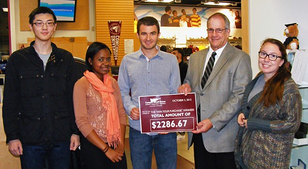 Enter the 'Win your entire purchase' contest | News - Concordia University